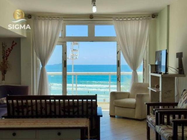 FRENTE MAR Apartamento com 3 dormitórios à venda, na Praia das Astúrias Guarujá/SP