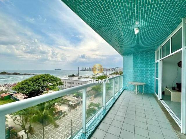 FRENTE MAR Apartamento com 3 quartos sendo 1 suíte à venda, 180 m² por R$ 1.500.000 Pitangueiras