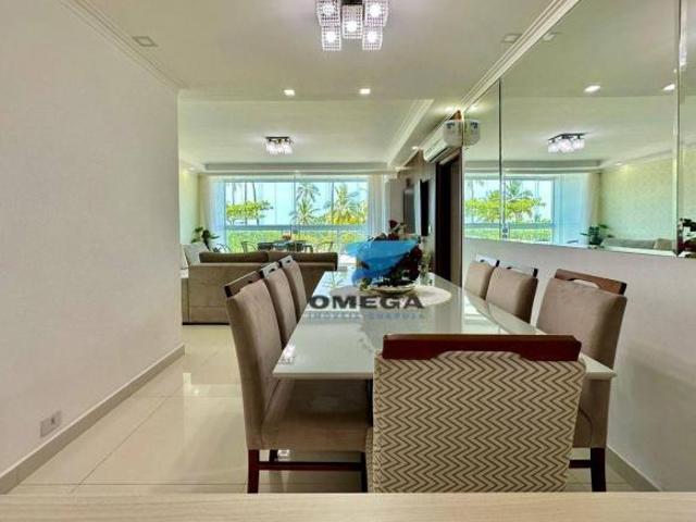 FRENTE MAR Apartamento reformado com 4 quartos 1 vaga Praia das Pitangueiras, Guarujá