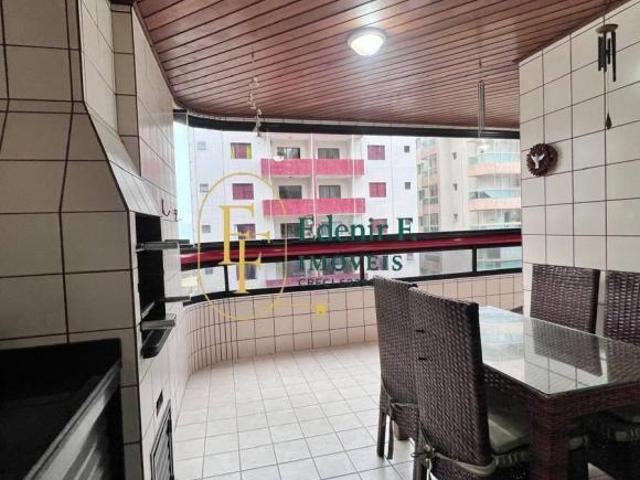 Frente Mar com Conforto– Mobiliado com Sacada Gourmet/ 3 quartos