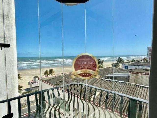 Frente Mar Mobiliado com 3 quartos Tupi Praia Grande/SP