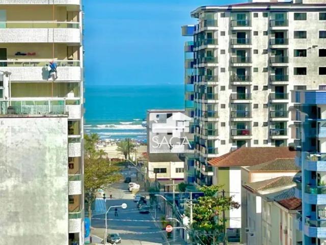 Frente rua a 2 quadras da praia! Apartamento com 2 dormitórios à venda, 104 m² por R$ 620.000 Vila