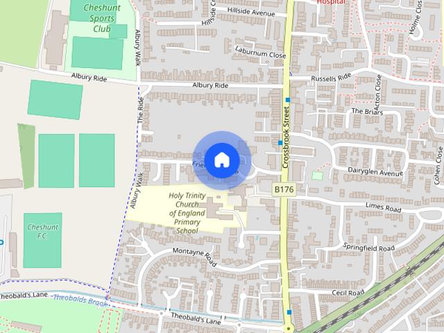 Friends Avenue, Cheshunt