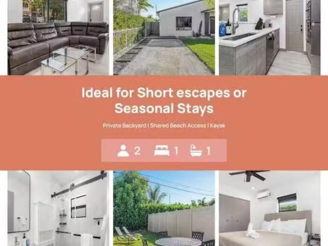 FTL Modern 1 Bed 1 Bath w/ Yard 1106 Ne 14th Ave