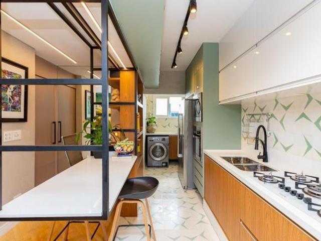 Deslumbrante apartamento para venda em Brooklin com 1 quarto, sendo 1 suíte, 46m² giseleboassaly#O