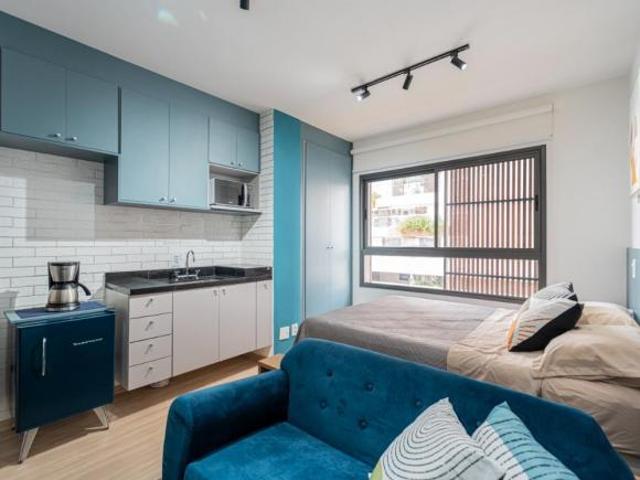 Deslumbrante studio para venda em Jardim das Acácias com 1 quarto, 22m²
