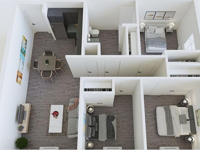Functional Urban Living 1 Bedroom Apartment for Rent at 1935 Park Ave, Minneapolis, MN 55404 Ventura Village