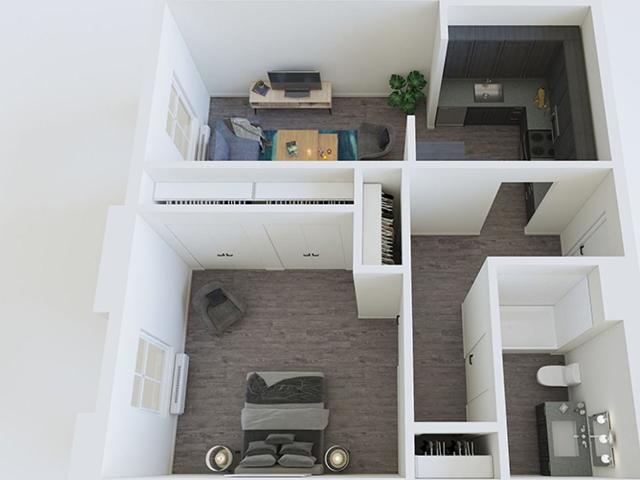 Functional Urban Living 1 Bedroom Apartment for Rent at 1935 Park Ave, Minneapolis, MN 55404 Ventura Village