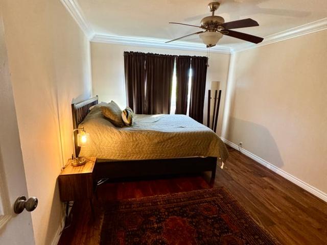 Fully furnished bedroom with private bathroom