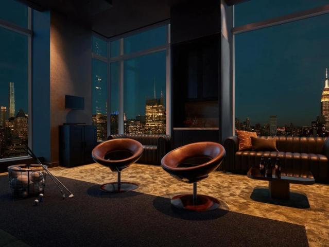 Fully furnished studio, one bath