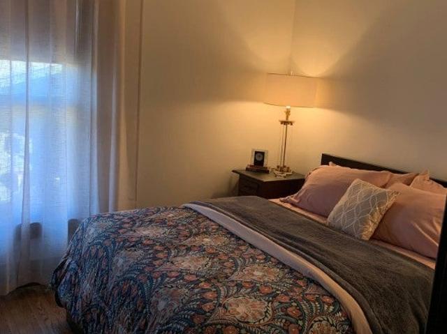 Fully furnished private room with a bathroom