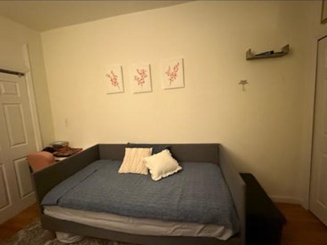 Fully furnished room with outdoor patio