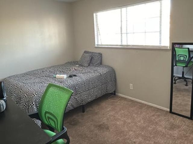Fully furnished room with washer and dryer include