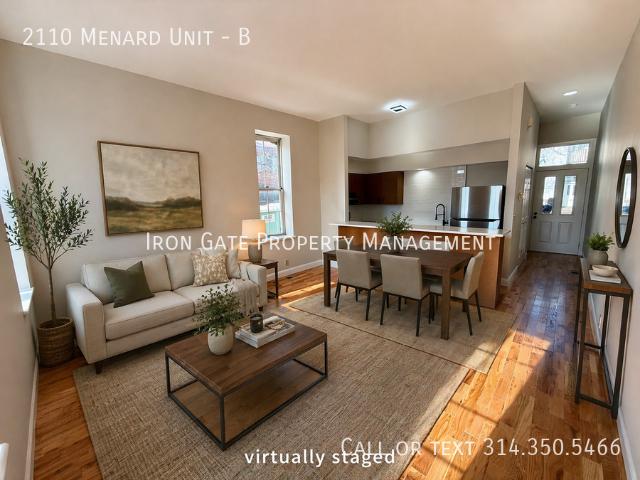 Fully renovated Modern 1BR in the HEART of Soulard!