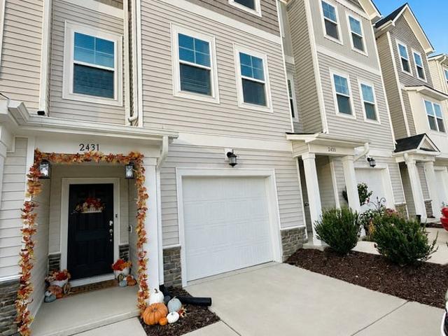 Furnished 3BR / 3.5BA Raleigh Townhome — $3,200/Mo