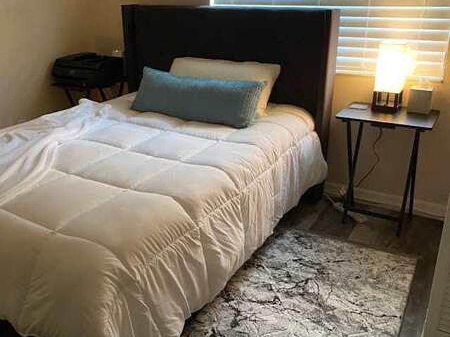 Furnished bed and bath