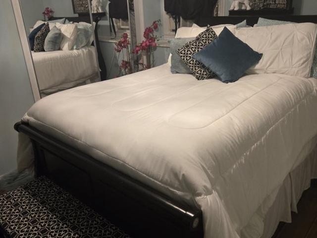 Furnished Bedroom with private bathroom