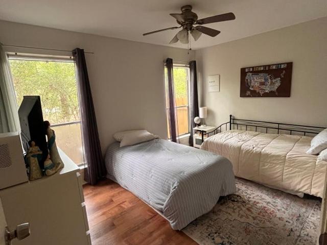 Furnished bedroom in a Christian home