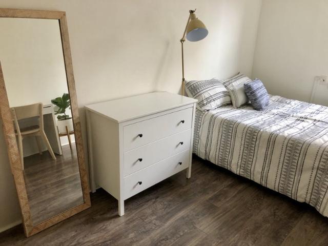 Furnished bedroom in Sunny, quiet 2 BR Apt