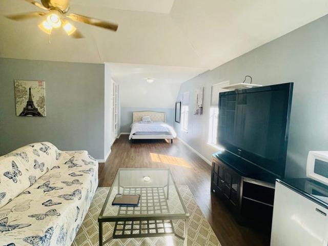 Furnished huge bedroom and private living room