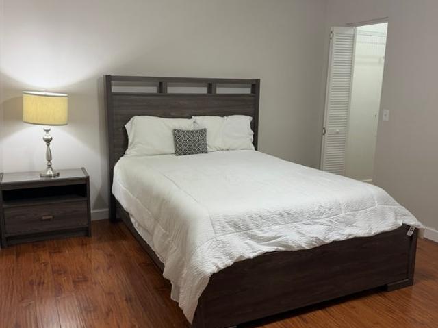 Furnished one bedroom w/adjacent bathroom