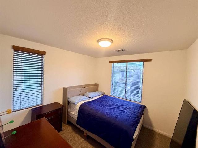 Furnished or unfurnished bedroom