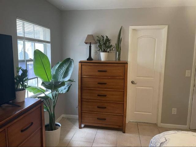 Furnished master bedroom