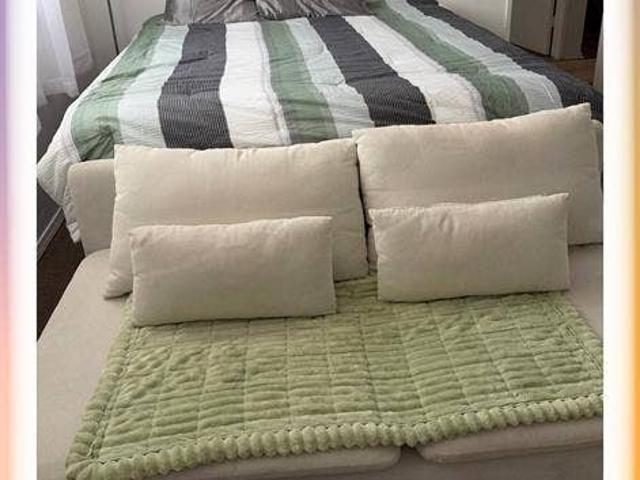 Furnished master bedroom