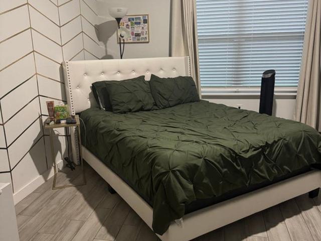 Furnished Master Bedroom w Private Bathroom