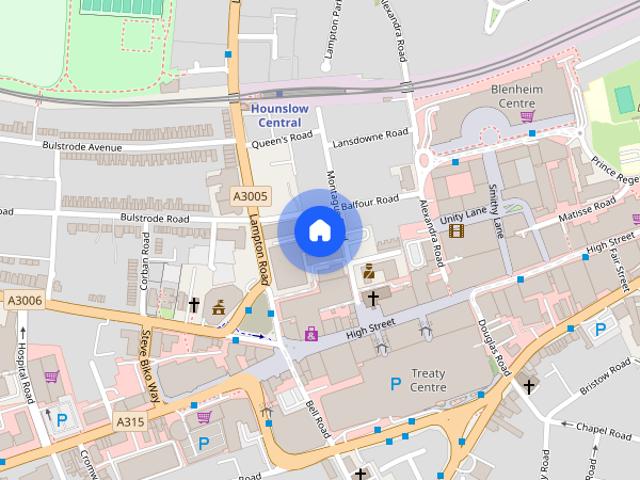 Furnished Serviced 1 Bedroom Apartment in Central Hounslow, TW3 — Heathrow Corridor