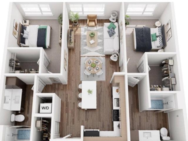Furnished Private 1B/1B available