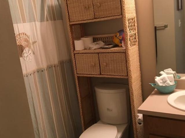 Furnished private bedroom with a private bathroom