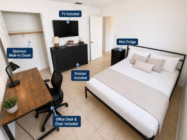 Furnished Private Room in Bradenton_Utilities Inc
