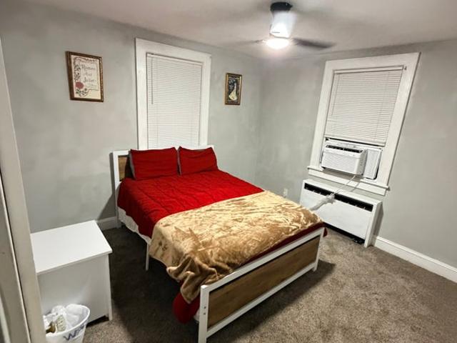 Furnished Room facing back yard downstairs apt