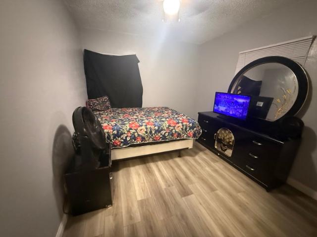 Furnished room in a house
