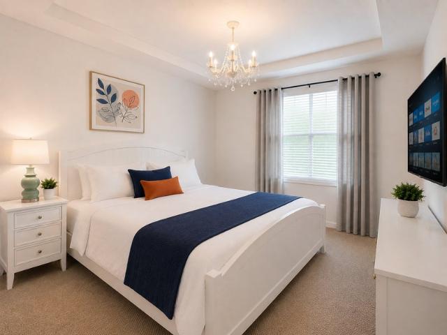 Furnished Room| Luxury Living in Resort| Close to
