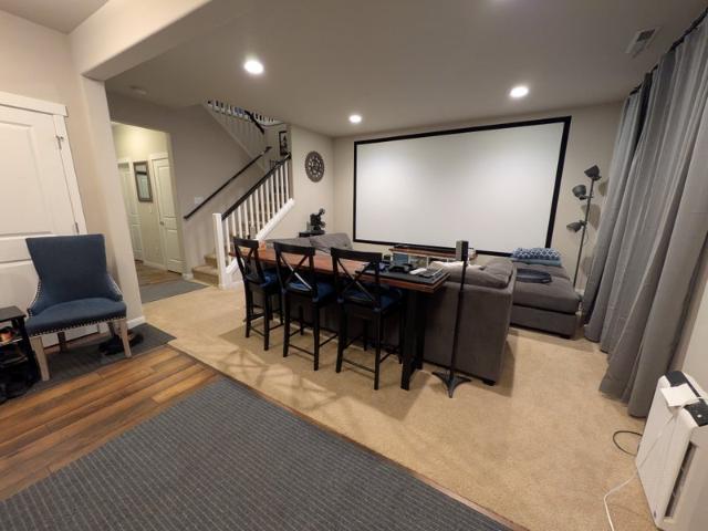 Furnished room+bath+living space in large house