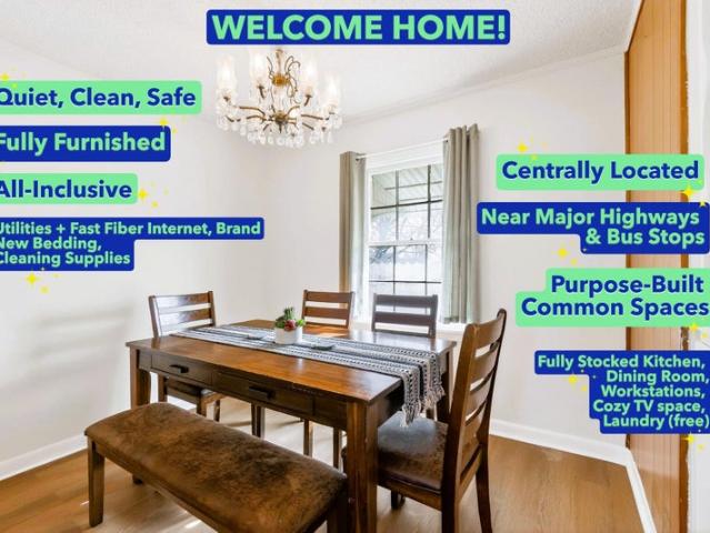 Furnished Rooms in a Calm, Respectful Home | Safe