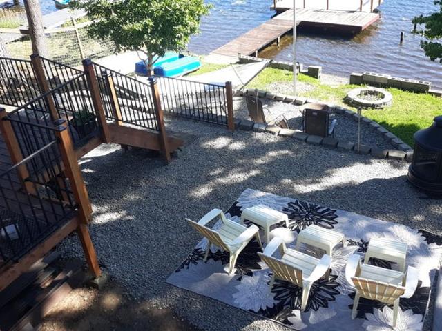 Furnished waterfront in gated community