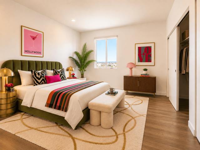 Fusion Hollywood 1 Bedroom Apartment for Rent at 5750 Hollywood Blvd, Los Angeles, CA 90028 Hollywood Studio District