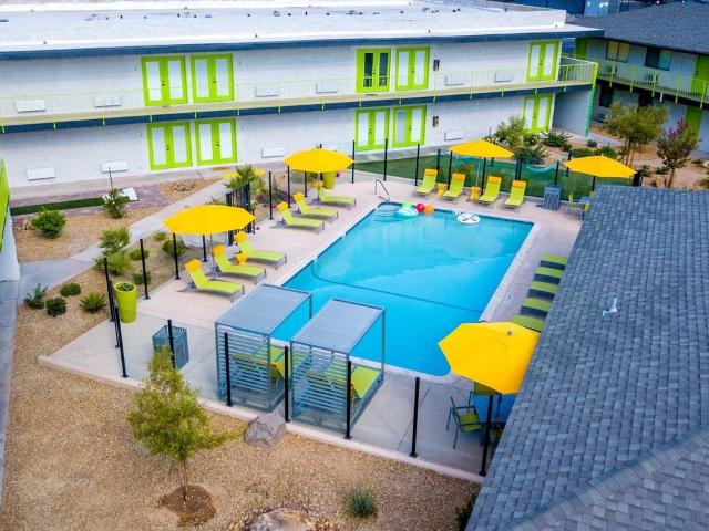 Fusion Las Vegas Studio Apartment for Rent at 4386 Escondido Street, Las Vegas, NV 89119