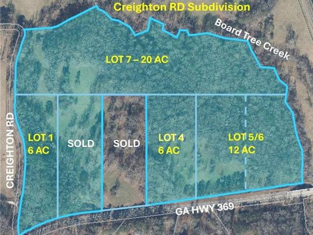 Creighton Rd, Ball Ground, GA 30107