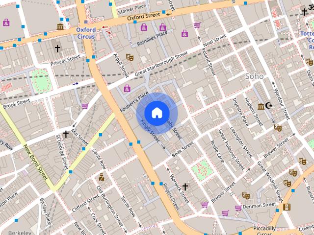 Ganton Street, Soho, W1F