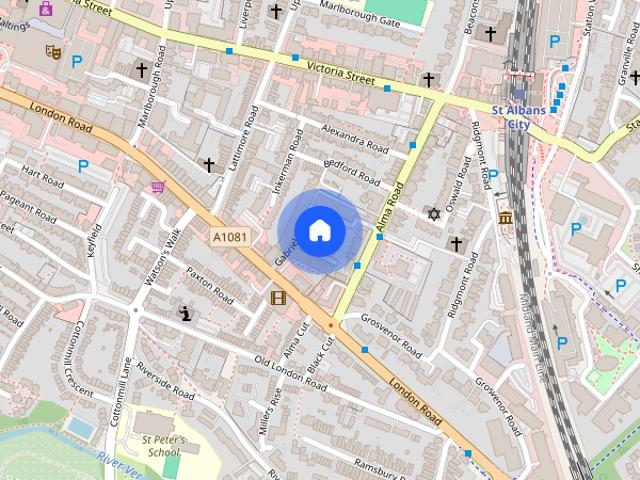 Gabriel Square, St. Albans, Hertfordshire, AL1