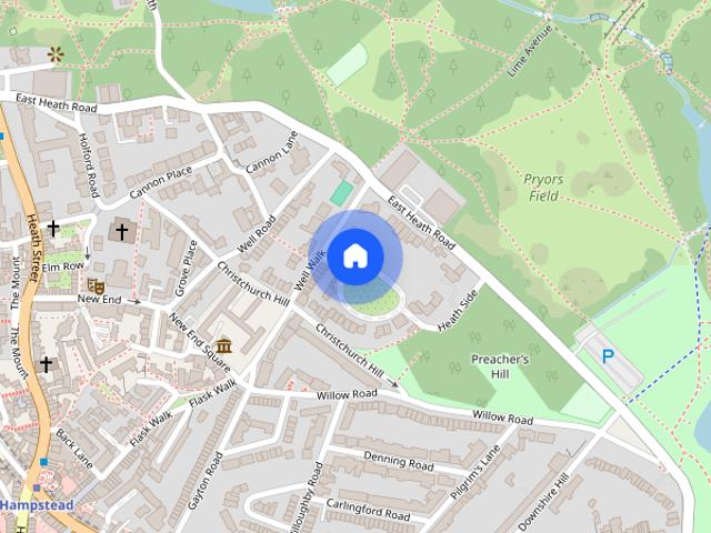 Gainsborough Gardens, Hampstead, London, NW3