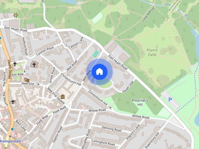 Gainsborough Gardens, Hampstead, London