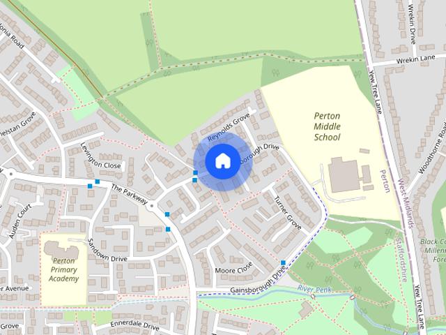 Gainsborough Drive, Wolverhampton, Staffordshire, WV6