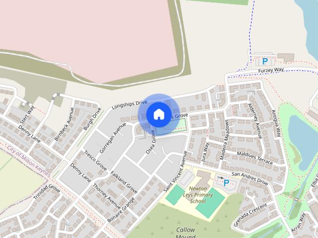Galapagos Grove, Milton Keynes, MK3