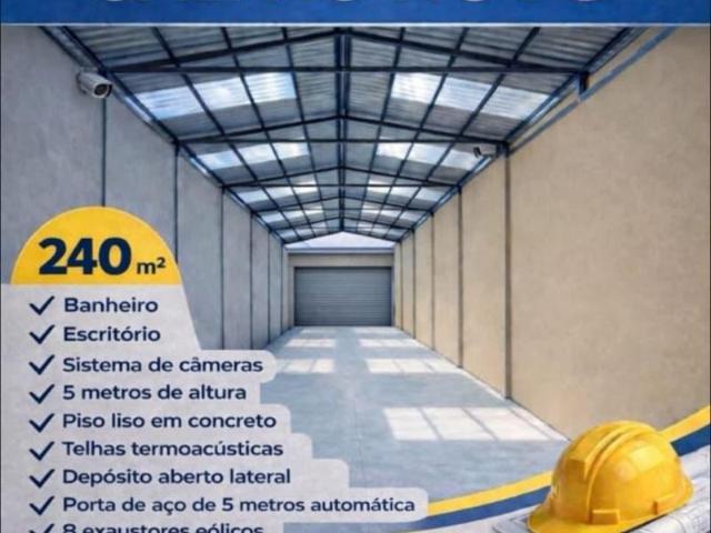 Galpão com 240m² Outeiro de Passargada Cotia/SP