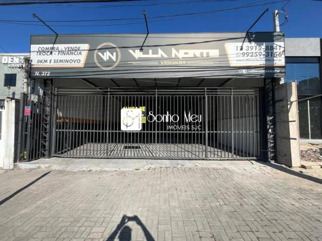 Galpão comercial com 300m2 na Vila Industrial